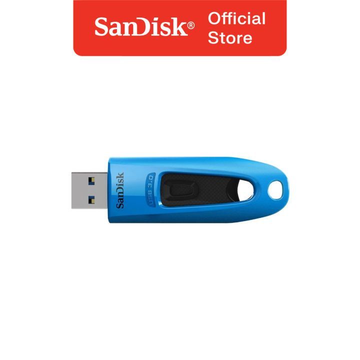 Jual SanDisk CZ48 Ultra 64GB USB 3.0 (Blue / Biru) - Flash Drive | Shopee Indonesia