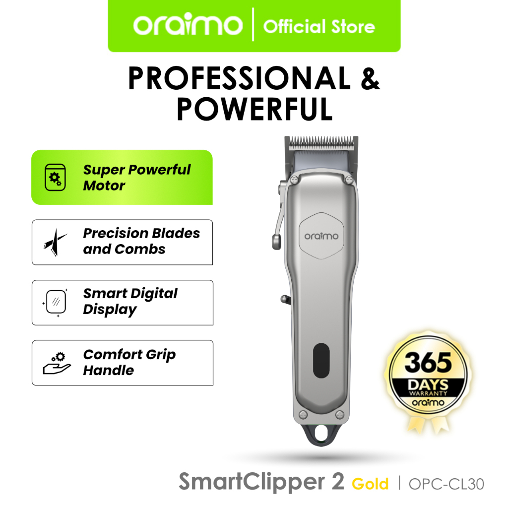 Jual Oraimo Electric Smart Clipper 2 OPC-CL30 Professional Trimmer for ...