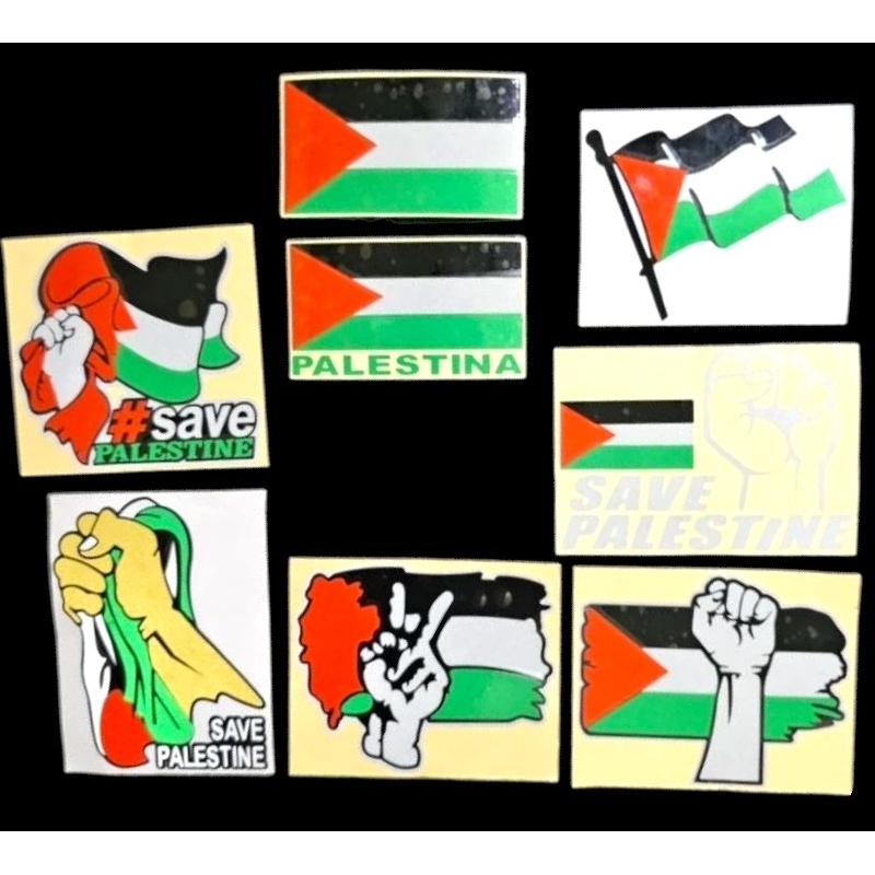 Jual Sticker BENDERA PALESTINA Stiker SAVE PALESTINE cutting | Shopee ...