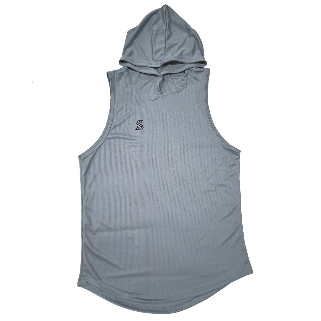 Jual SINGLET GYM OLAHRAGA FITNESS DRIFIT DRY FIT SPORT WEAR HOODIE TOPI ...