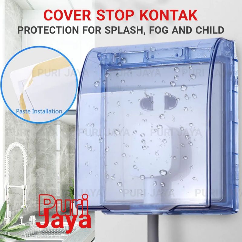Jual Cover Stop Kontak Safety Socket Plug Splash Waterproof Penutup ...