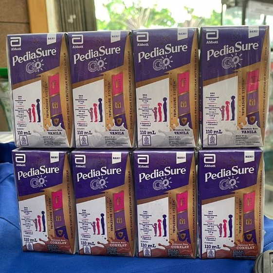 Jual PEDIASURE GO VANILA COKLAT (KEMASAN SIAP MINUM) | Shopee Indonesia