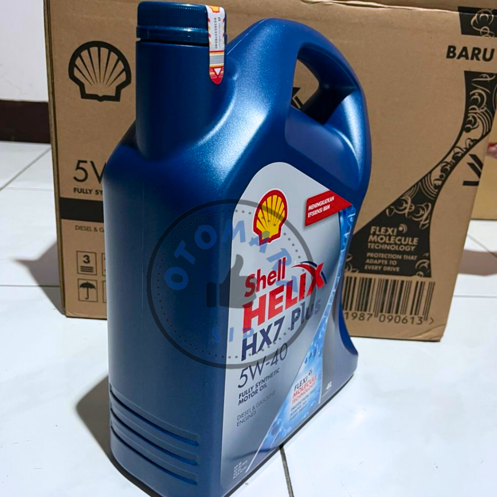 Jual OLI MOBIL SHELL HELIX HX7 PLUS 5W40 4 LITER GALON | Shopee Indonesia