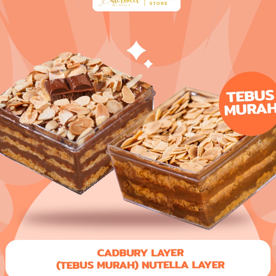 Jual Terupdate Bittersweet by Najla - Choco Milk Layer & Choco Hazelnut ...
