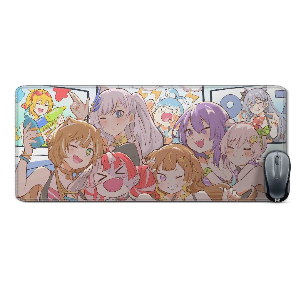 Jual Deskmat mousepad extended anime vtuber HOLOLIVE INDONESIA ALL ...