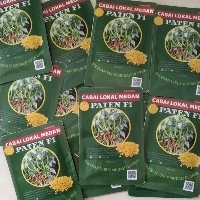 Jual 10 BUNGKUS PATEN F1 | BIBIT CABE MEDAN HIBRIDA | MEDAN LOCAL SEED ...