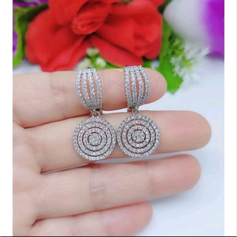 Jual anting titanium silver model terbaru | Shopee Indonesia