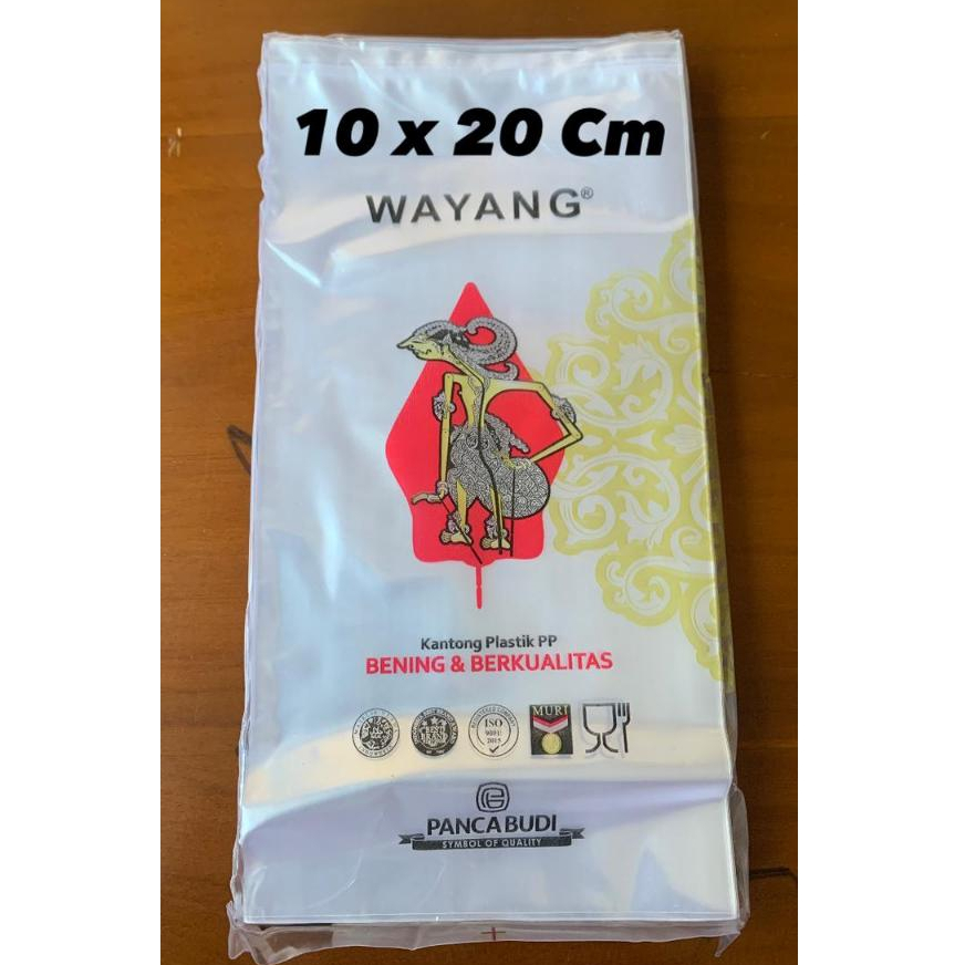 Jual PLASTIK PP WAYANG 30 Mic UKURAN 10 x 20 Cm / PP WAYANG / PLASTIK ...