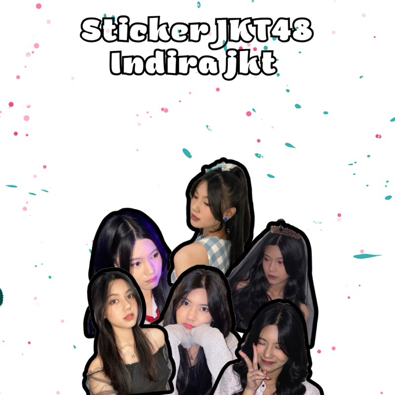 Jual Sticker Indira JKT48 WOTA | Shopee Indonesia
