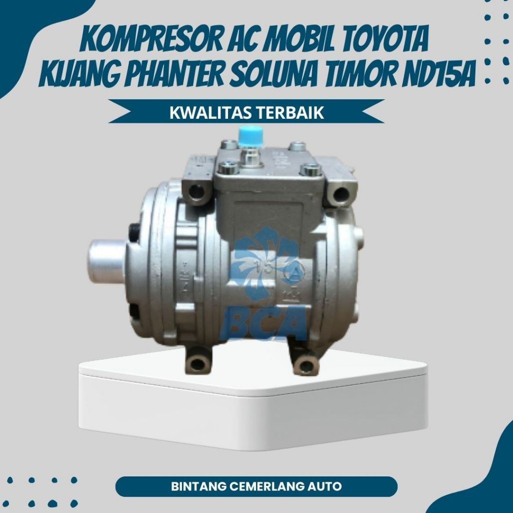 Jual COMPRESSOR KOMPRESOR AC Mobil Toyota Kijang Panther Phanter ND15A ...