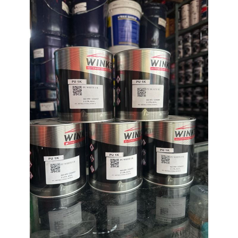 Jual Cat Pu black / cat pu white 1K | Shopee Indonesia