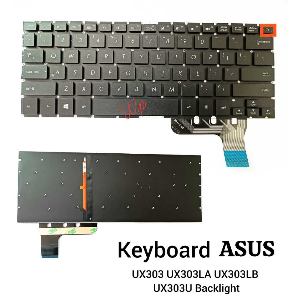Jual Keyboard Asus Zenbook UX303 UX303LA UX303LB UX303LN Backlight ...