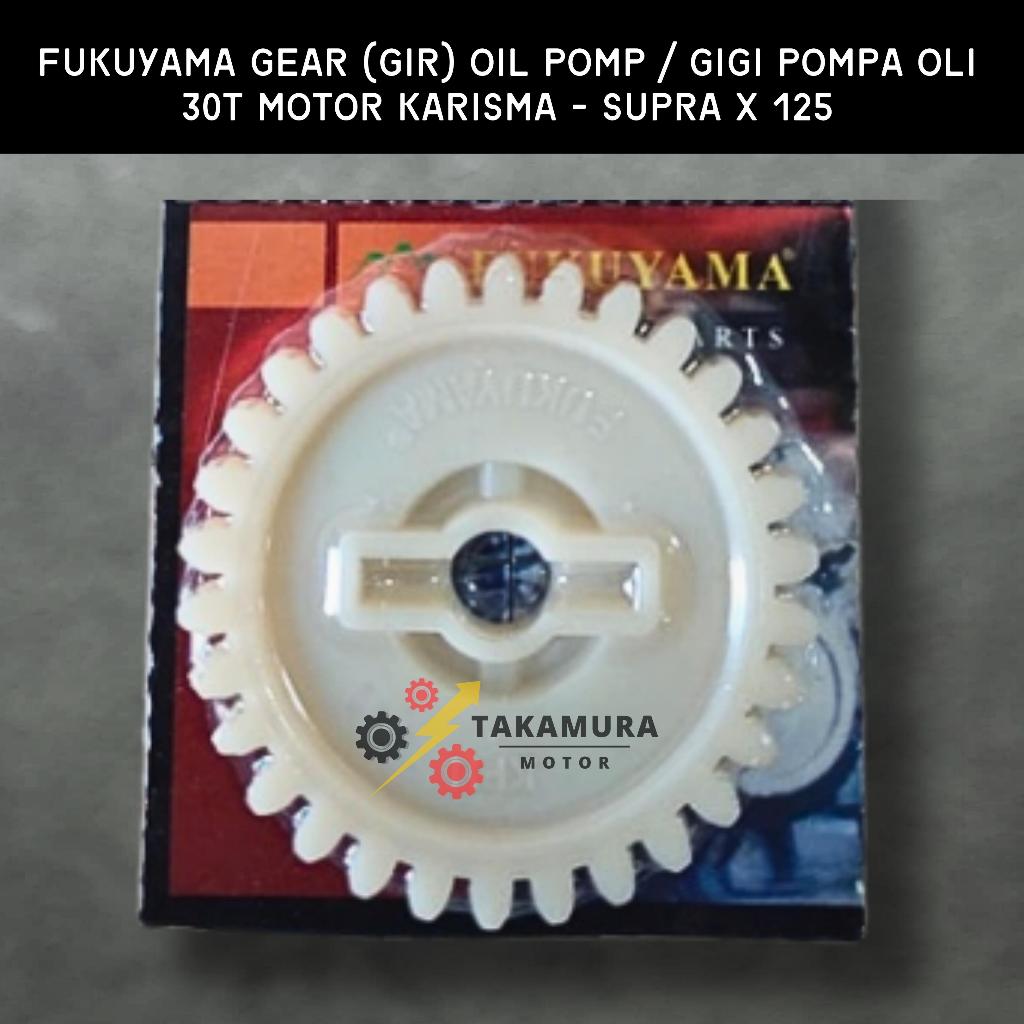 Jual Fukuyama Gear (Gir) Oil Pomp / Gigi Pompa Oli 30T Motor Karisma ...