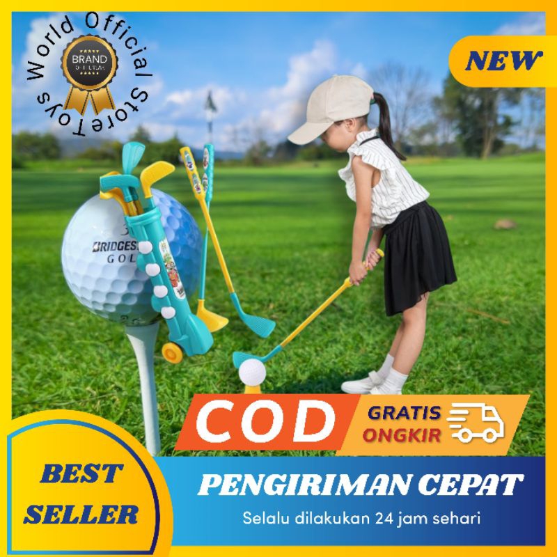 Jual Toys - Mainan Edukasi Anak Golf Play Set - Mainan Bola Stik Golf ...