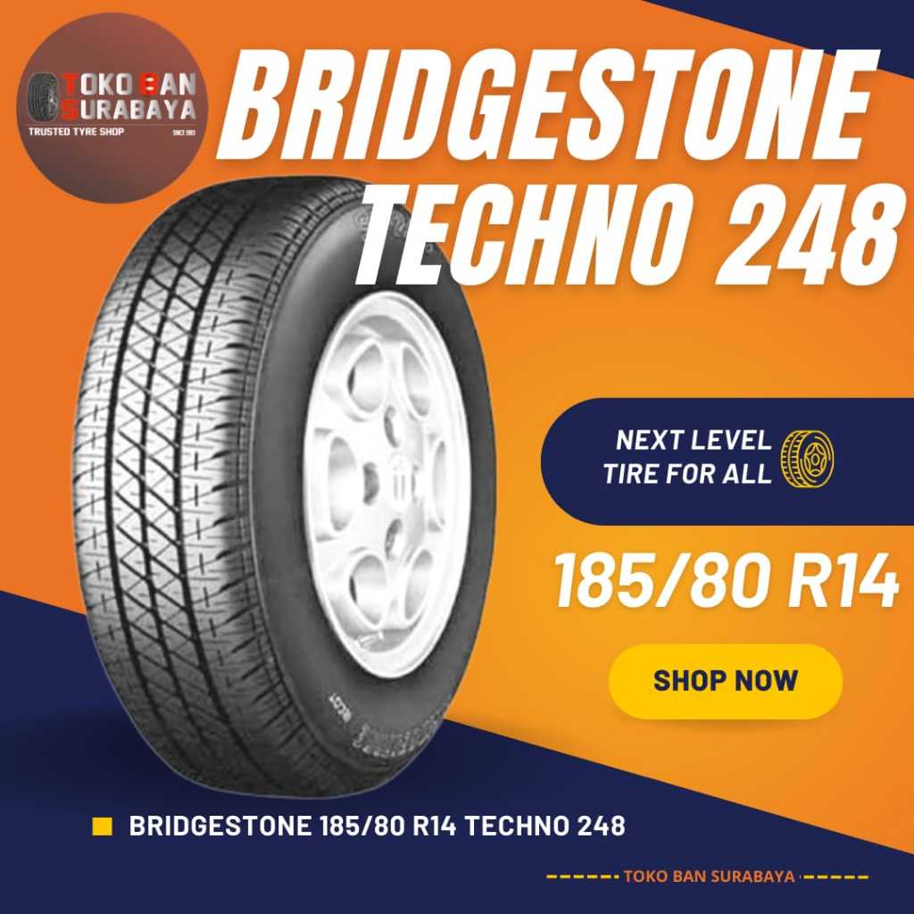 Jual Ban Bridgestone BS 185/80 R14 185/80R14 18580R14 18580 R14 185/80 ...