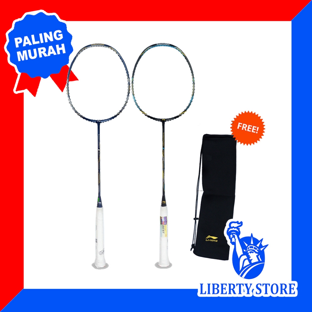 Jual Raket Badminton ORIGINAL LINING TURBO CHARGING Z BOOST + TAS ...
