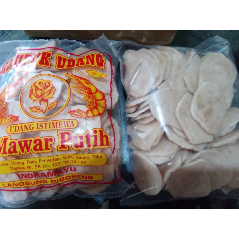 Jual krupuk udang cap mawar putih enak | Shopee Indonesia