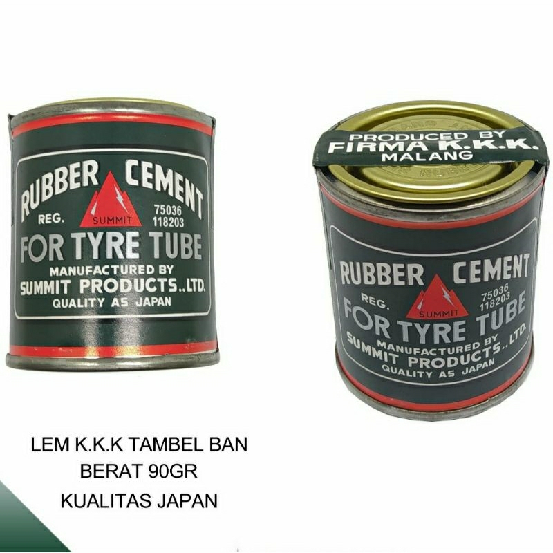 Jual lem tambal ban lem kk sepeda dan motor rubber cement | Shopee ...