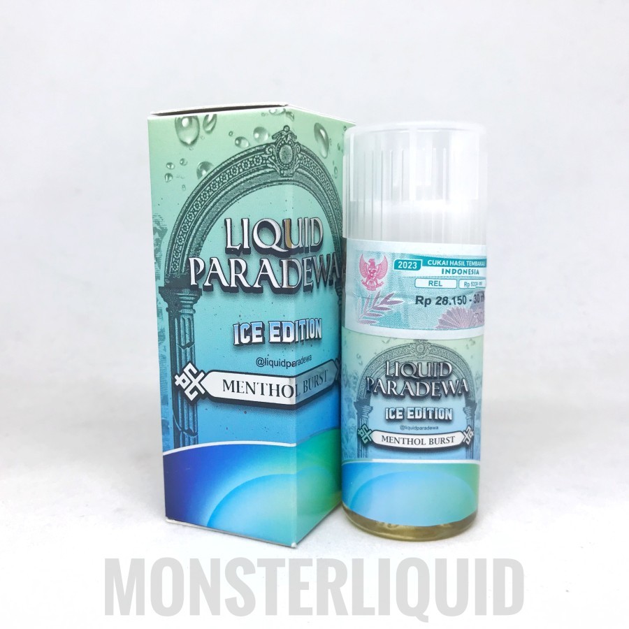 Jual SALT PARADEWA ICE EDITION MENTHOL BURST 30MG 30ML | Shopee Indonesia