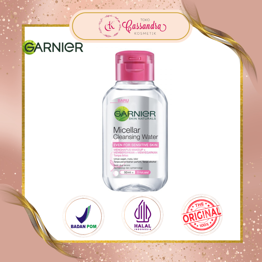 Jual GARNIER MICELLAR WATER PINK 125ml & 400ml | Shopee Indonesia