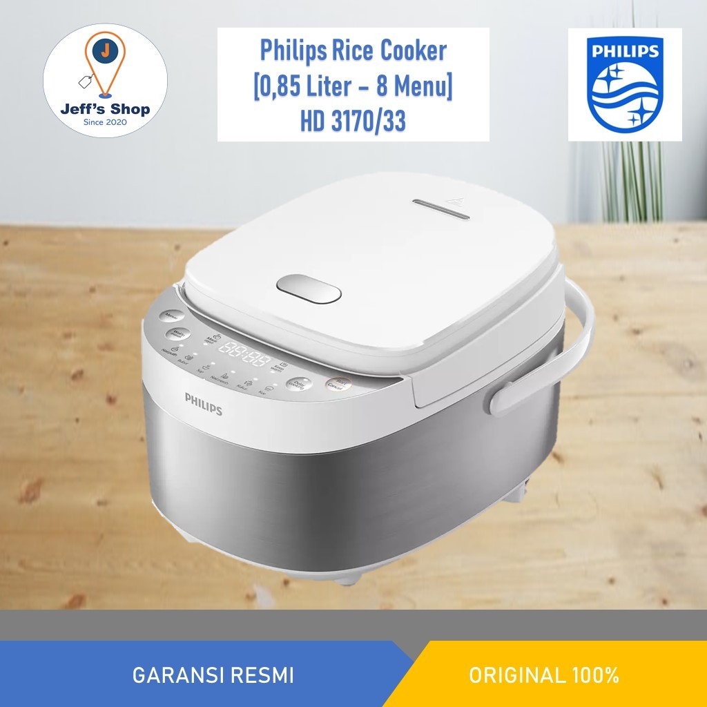 Jual Philips Rice Cooker [0,85 Liter] HD 3170/33 | Shopee Indonesia