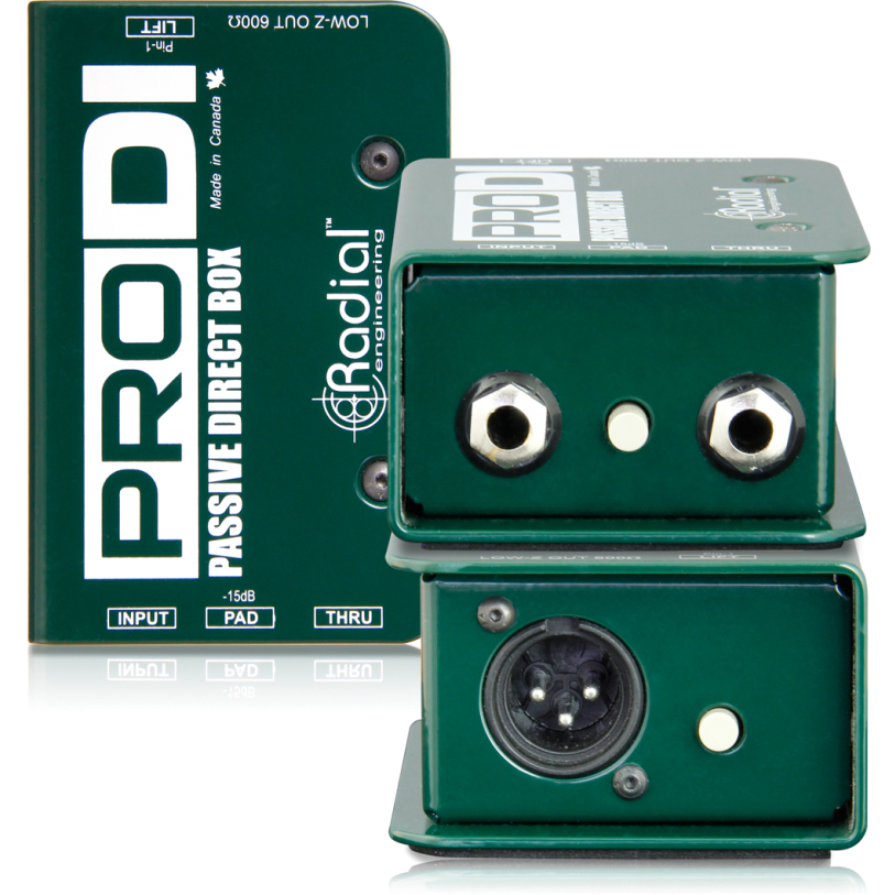 Jual Radial ProDI 1-channel Passive Instrument Direct Box | Shopee Indonesia