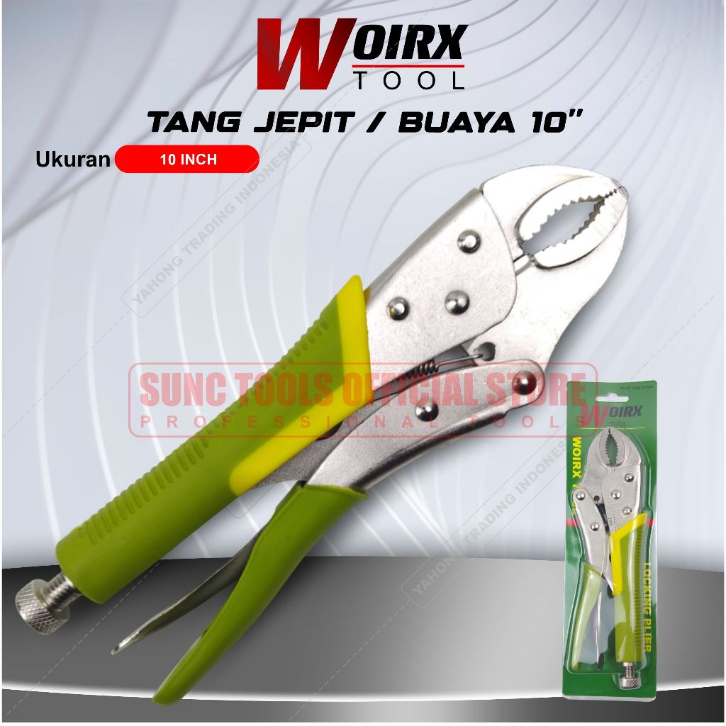 Jual Tang Jepit Tang Buaya 10" inch WOIRX TOOL | Shopee Indonesia