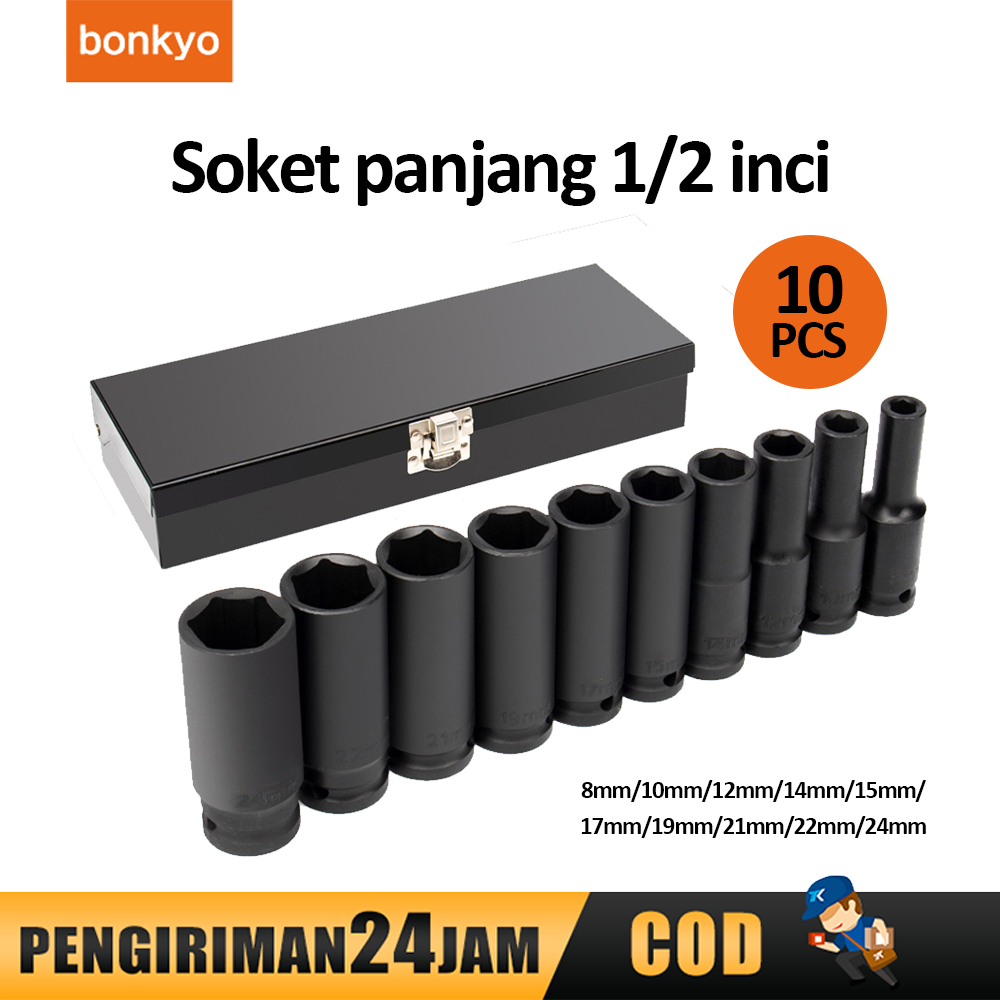 Jual Impact Socket Set Hex Socket Head High Quality Electric Impact ...