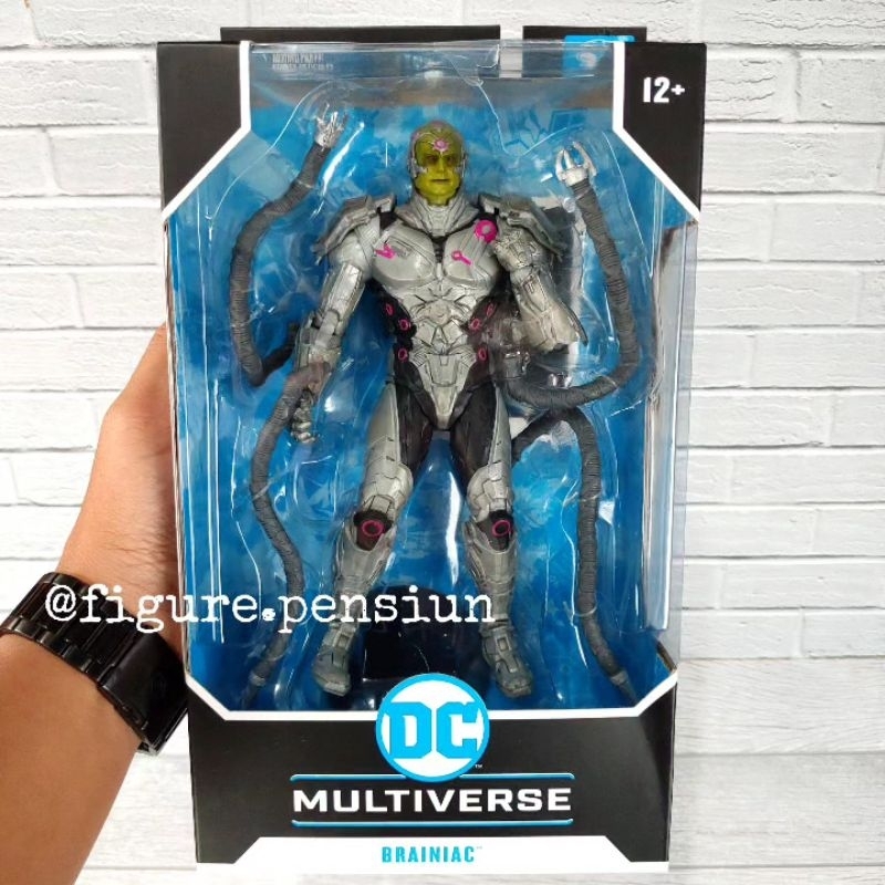 Jual DC MULTIVERSE MCFARLANE TOYS BRAINIAC SUPERMAN INJUSTICE 2 ACTION ...