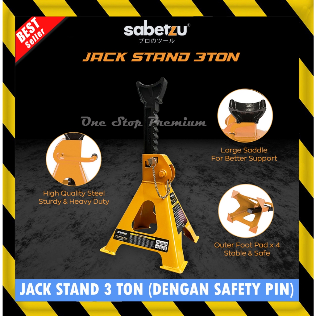 Jual ALAT BESI CAR JACK STAND JACKSTAND TAHANAN PENAHAN PENYANGGA ...