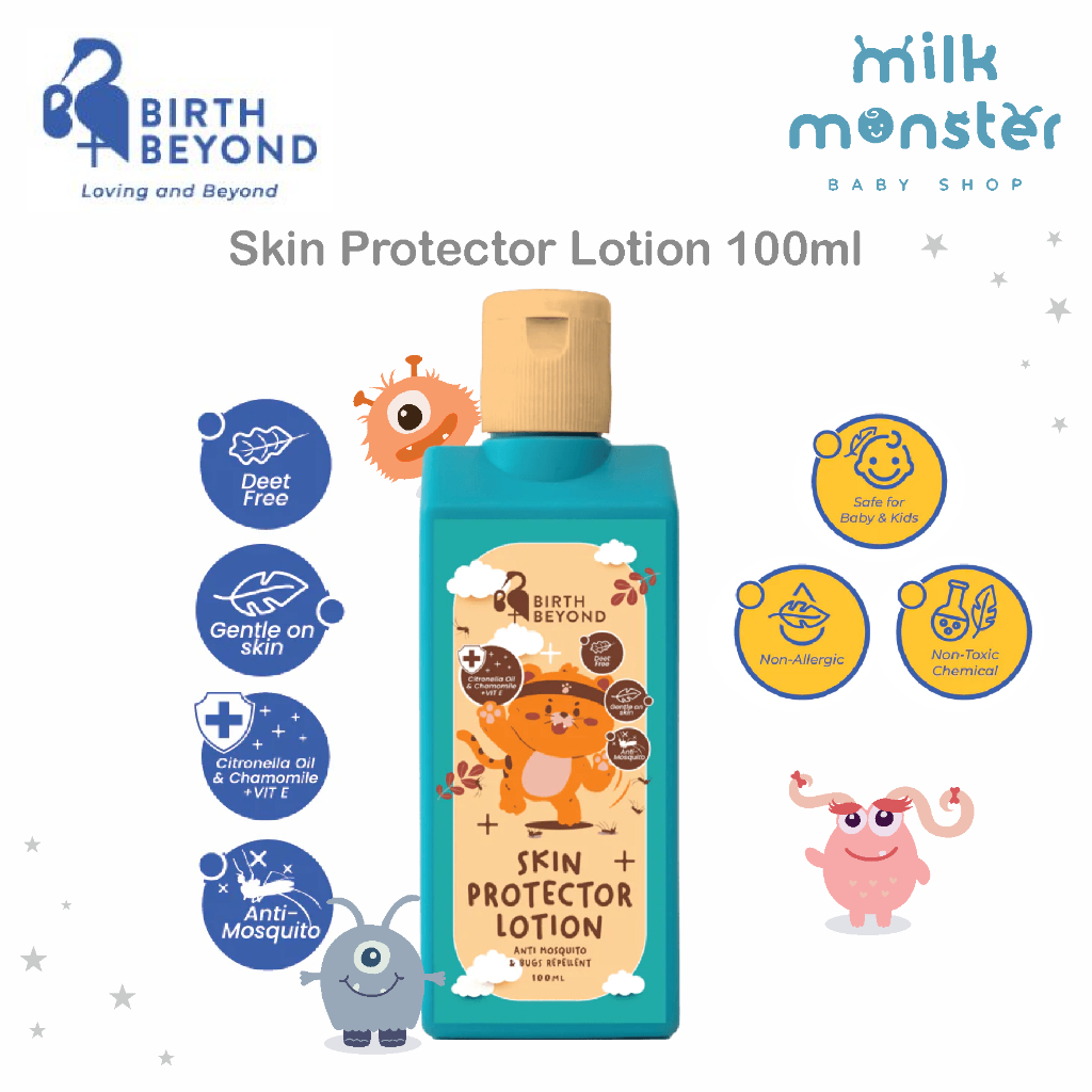 Jual Birth Beyond Skin Protector Lotion 100ml / Lotion Anti Nyamuk Anak ...