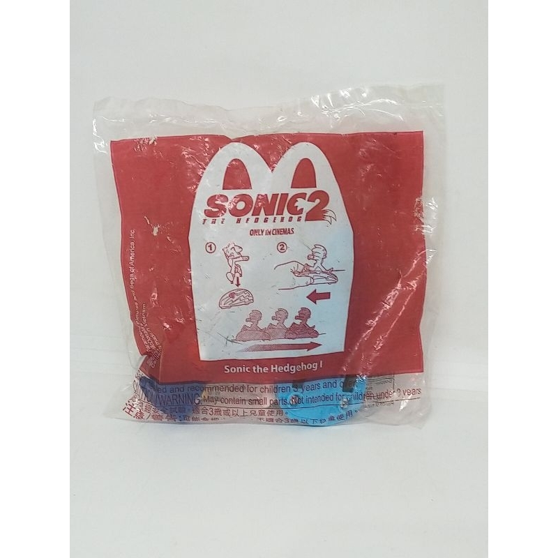 Jual FIGUR MCD MCDONALS HAPPY MEAL TOYS - SONIC | Shopee Indonesia