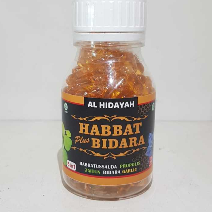 Jual Habbatussauda Plus Propolis Trigona 5in1 isi 200 kapsul Al Hidayah ...