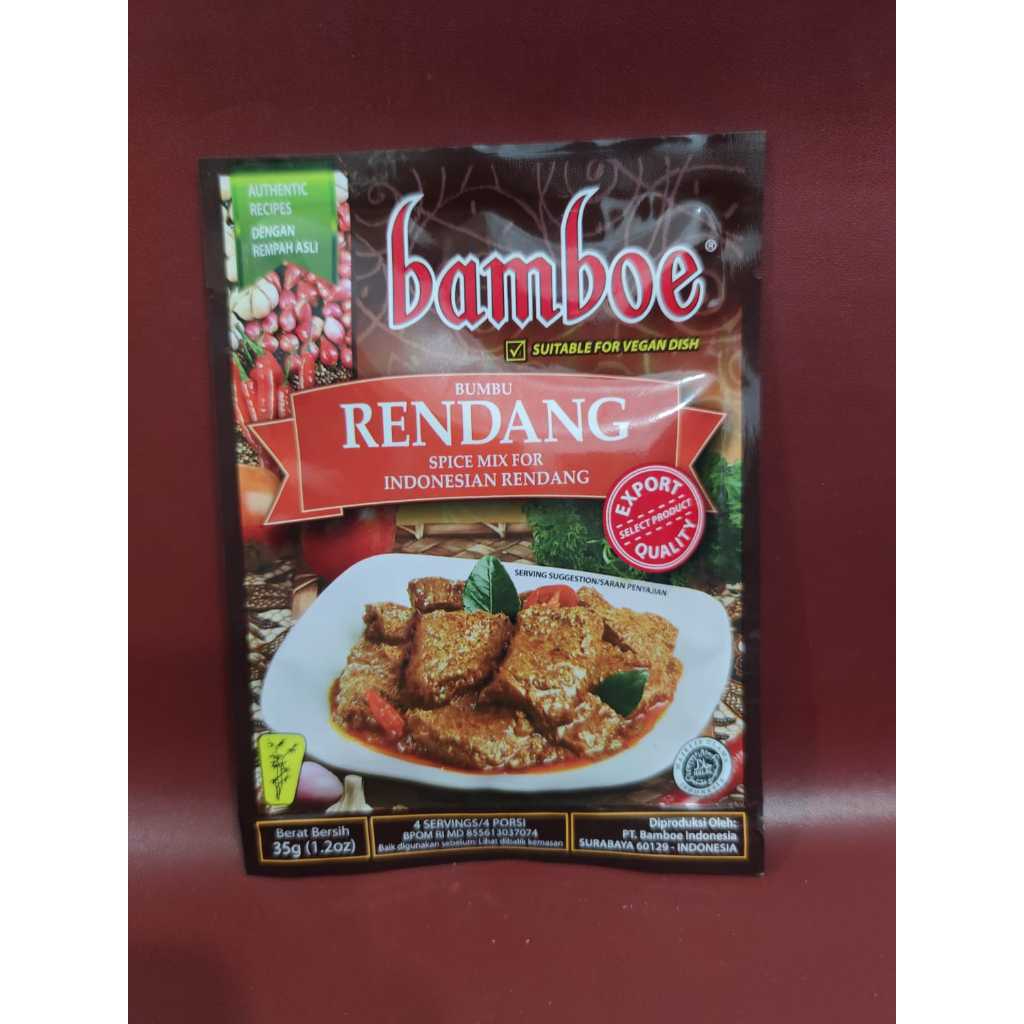 Jual Bamboe Bumbu Rendang 35gr | Shopee Indonesia