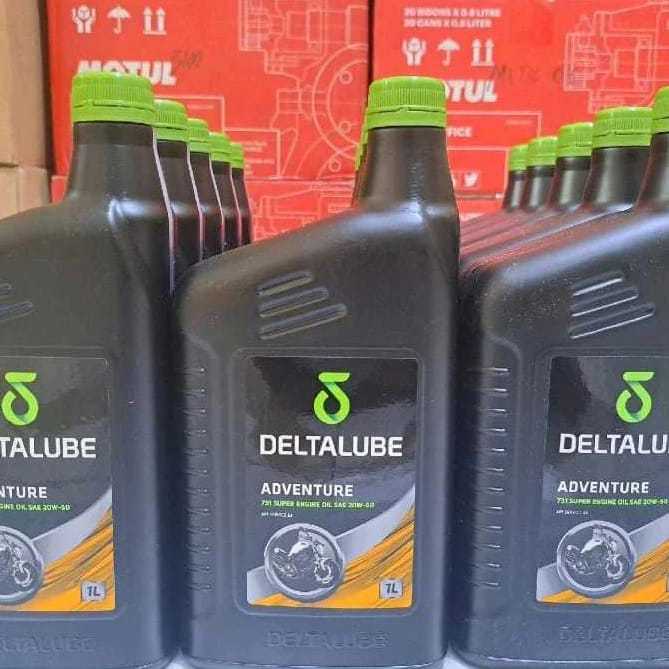 Jual DELTALUBE ADVENTURE 1 LITER 20W-50 OLI MESIN ORIGINAL | Shopee ...
