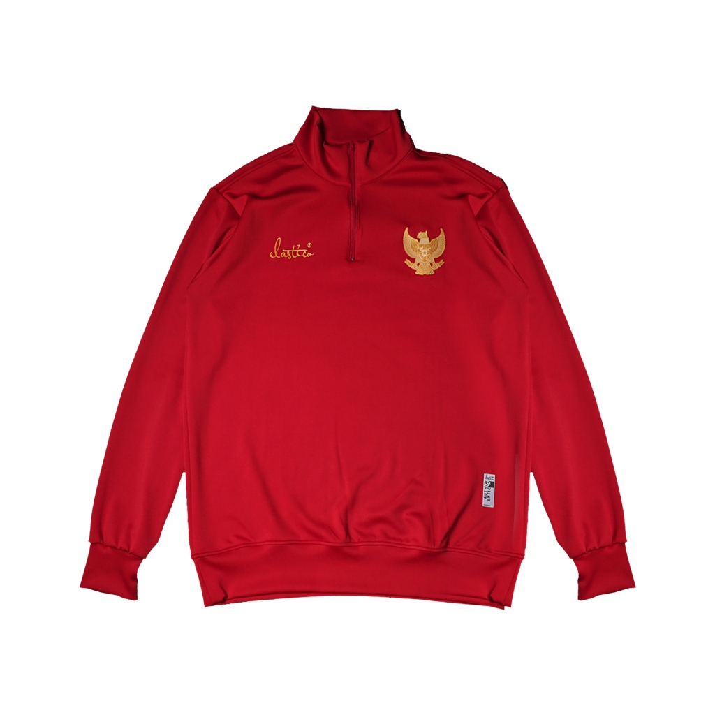 Jual Jacket Track Top Indonesia Edition - Merah | Shopee Indonesia