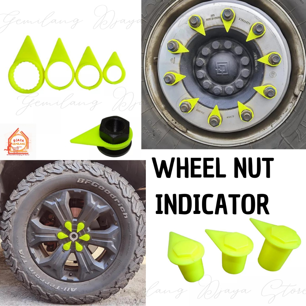 Jual Wheel nut indicator / Wheelnut Indicator / Indikator baut roda | Shopee Indonesia