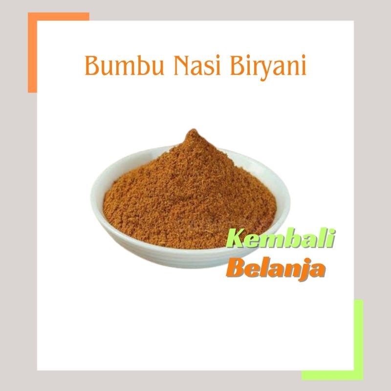 Jual Bumbu Nasi Biryani 25-50 Gram/ Bumbu Nasi Briyani/ Bumbu Briyani ... Jual Bumbu Nasi Biryani 25-50 Gram/ Bumbu Nasi Briyani/ Bumbu Briyani ...