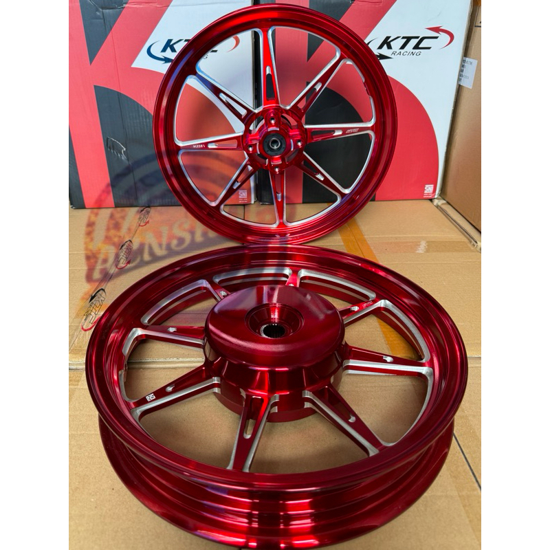 Jual VELG KTC RACING HYPER CHROME BEAT VARIO 110 SCOOPY VARIO 125 VARIO 150 - GOLD | Shopee ...