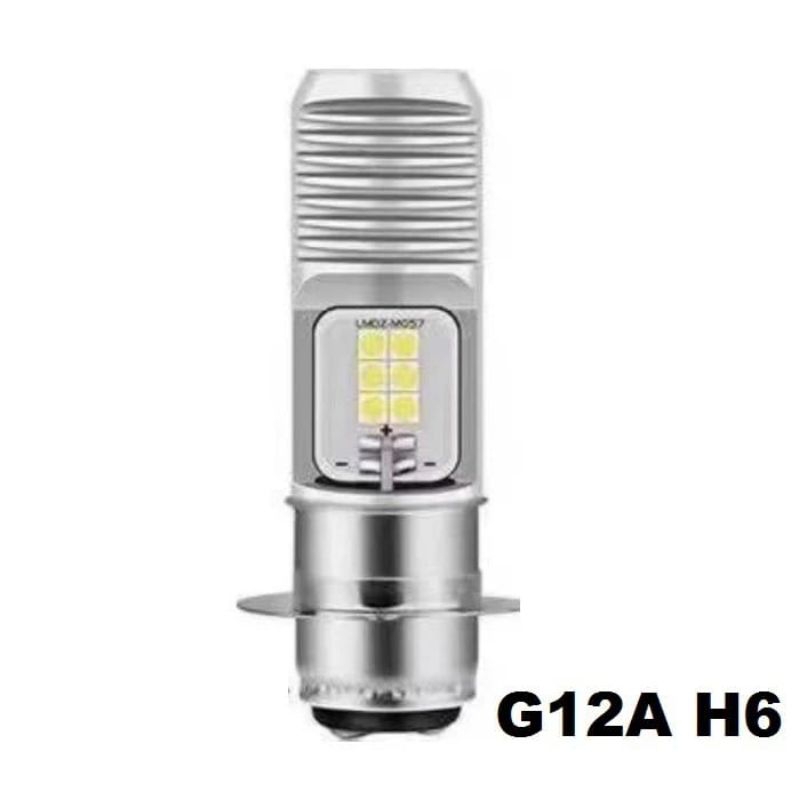 Jual lampu LED depan kaki 1 H6 lampu utama motor bebek | Shopee Indonesia