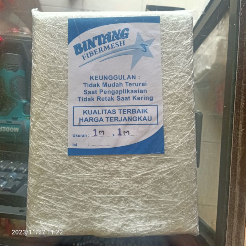 Jual Serat fiberglass lembaran ukuran 1m x 1m | Shopee Indonesia