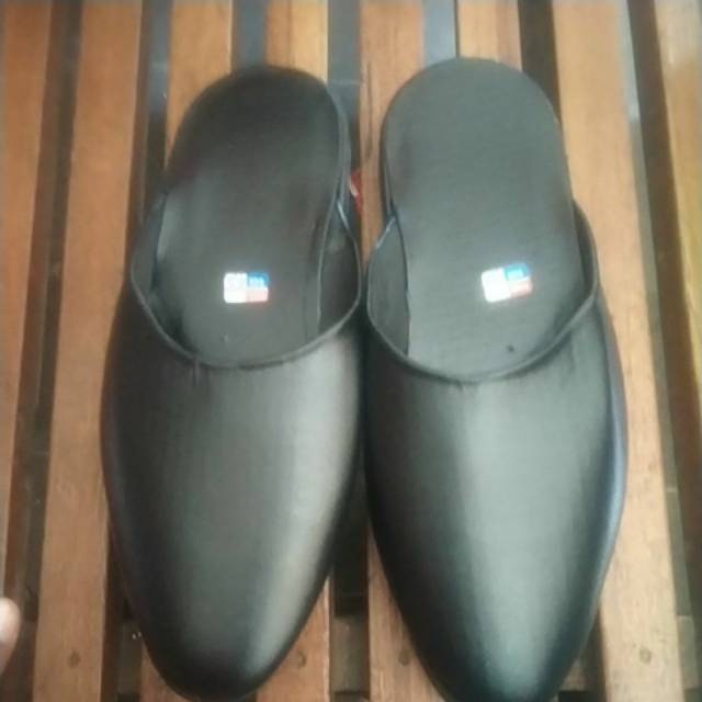 Jual Sepatu Sandal Pria Slop Remaja Alas Hitam Adat Jawa Nikahan Manten ...