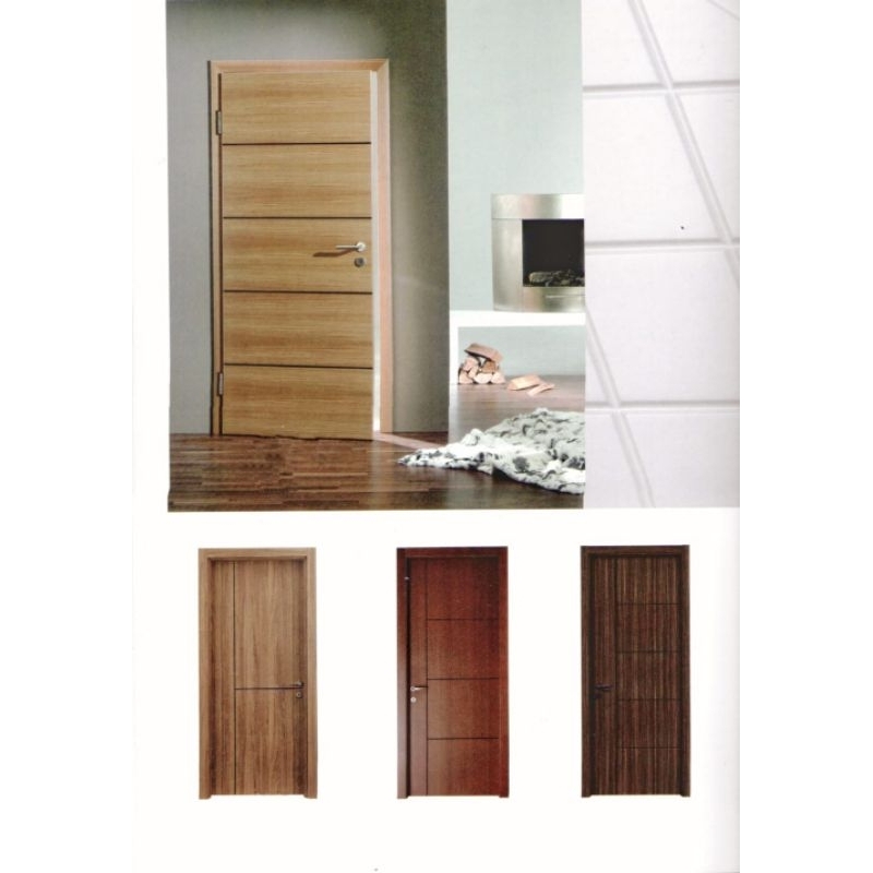 Jual Pintu Kayu 720 x 2000 x 36mm HPL / Pintu Kayu Solid 72 x 200cm ...