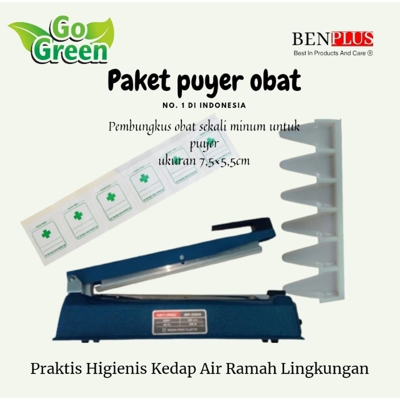 Jual Paket Sealer 30 cm P + Sendok + Kertas Puyer | Shopee Indonesia