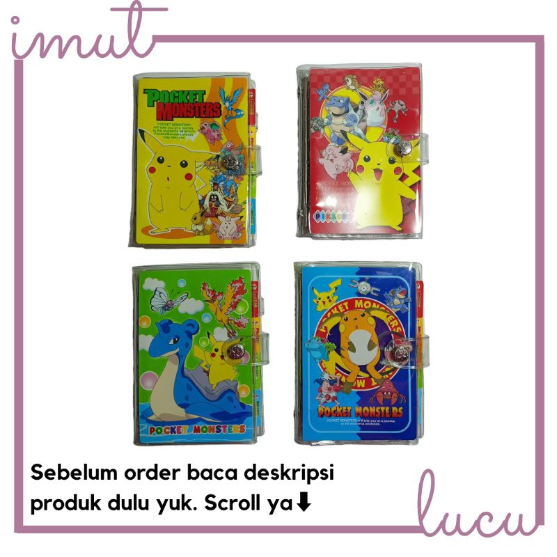 Jual NEW OLD STOCK - Binder A7 Refill Binder A7 Binder Pokemon Kertas ...