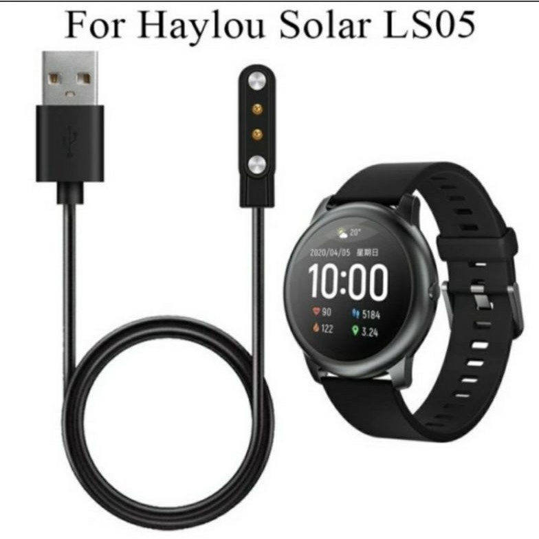 Jual [VNY] Usb charger haylou solar LS05 Docking Charging 9965 | Shopee ...