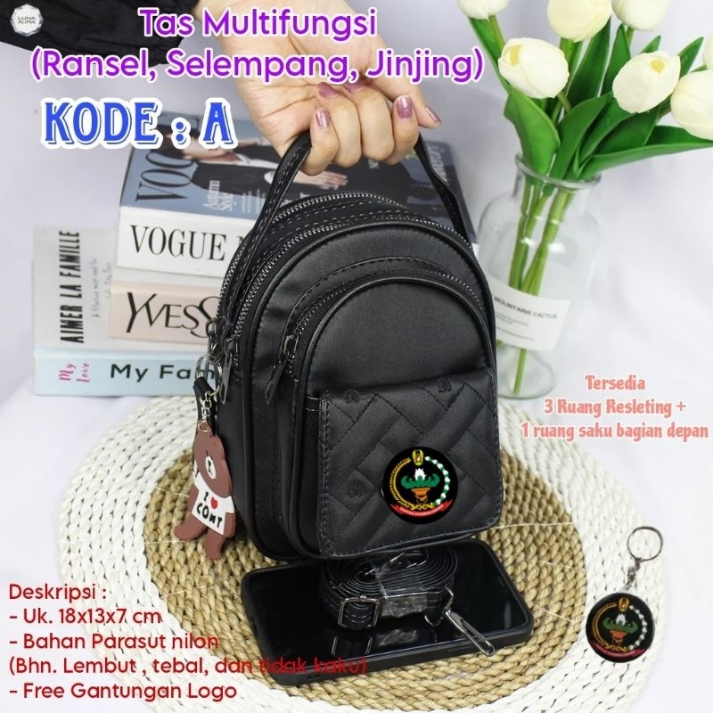 Jual TAS MULTIFUNGSI - Custom Logo persit jalasenastri bidan perawat ...