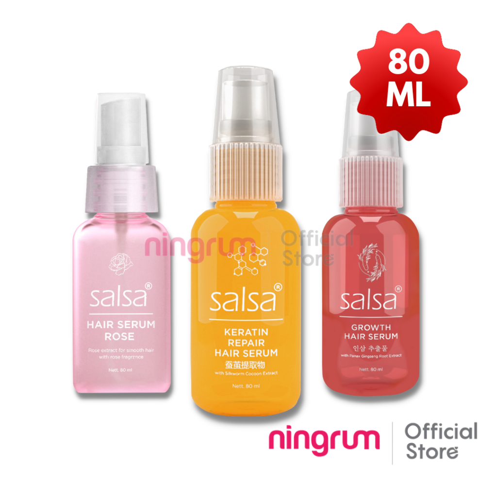 Jual Ningrum - Serum Rambut Spray Keratin Repair Growth Hair Serum ...