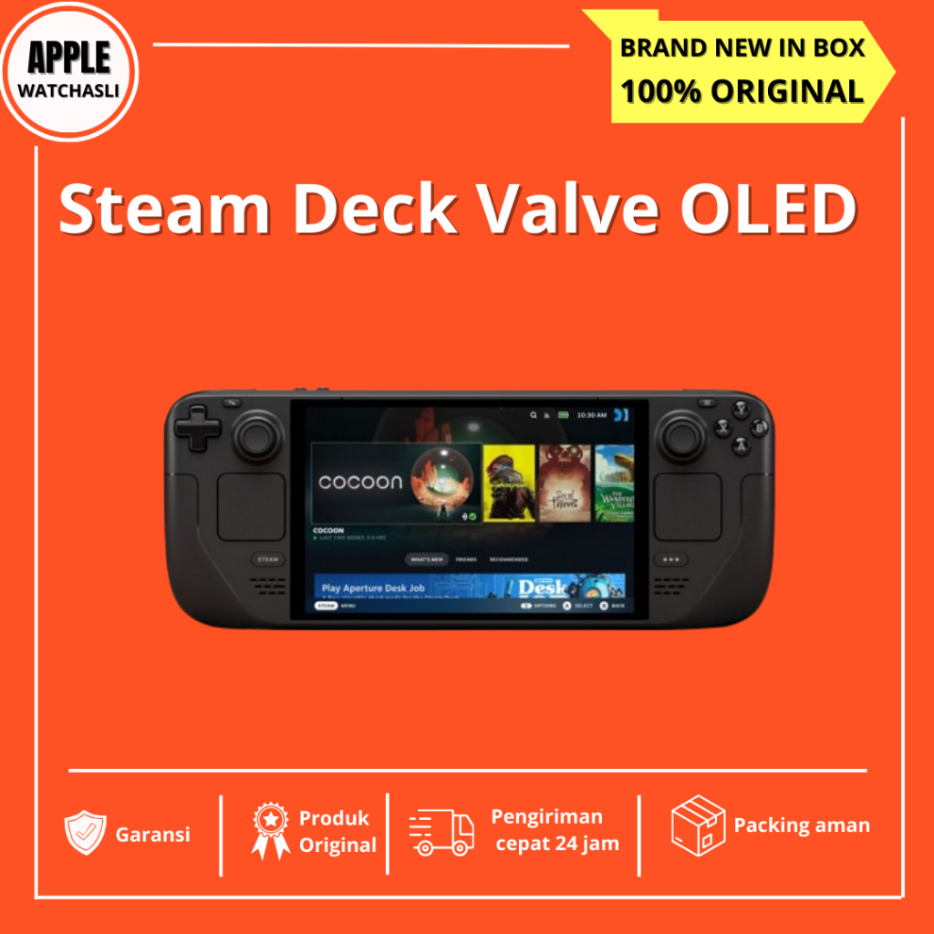 Jual Steam Deck Valve Handheld Gaming OLED 256GB 512GB 1TB LCD | Shopee Indonesia