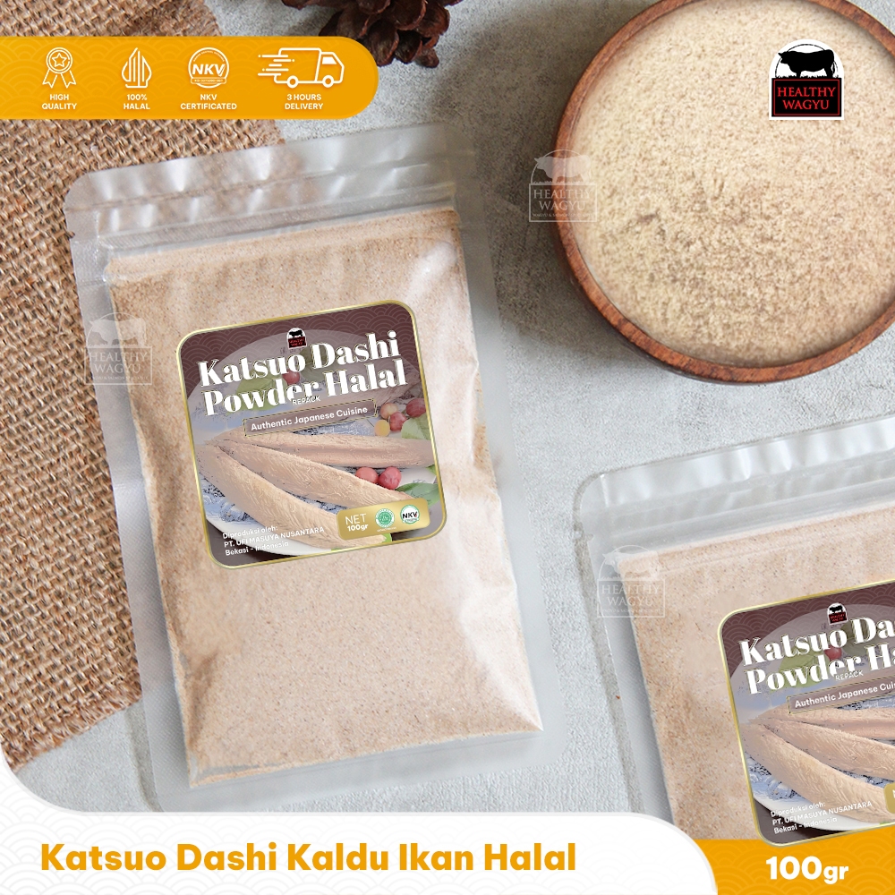 Jual Katsuo Dashi Kaldu Ikan Ramen Udon Halal 100gr Healthy Wagyu ...